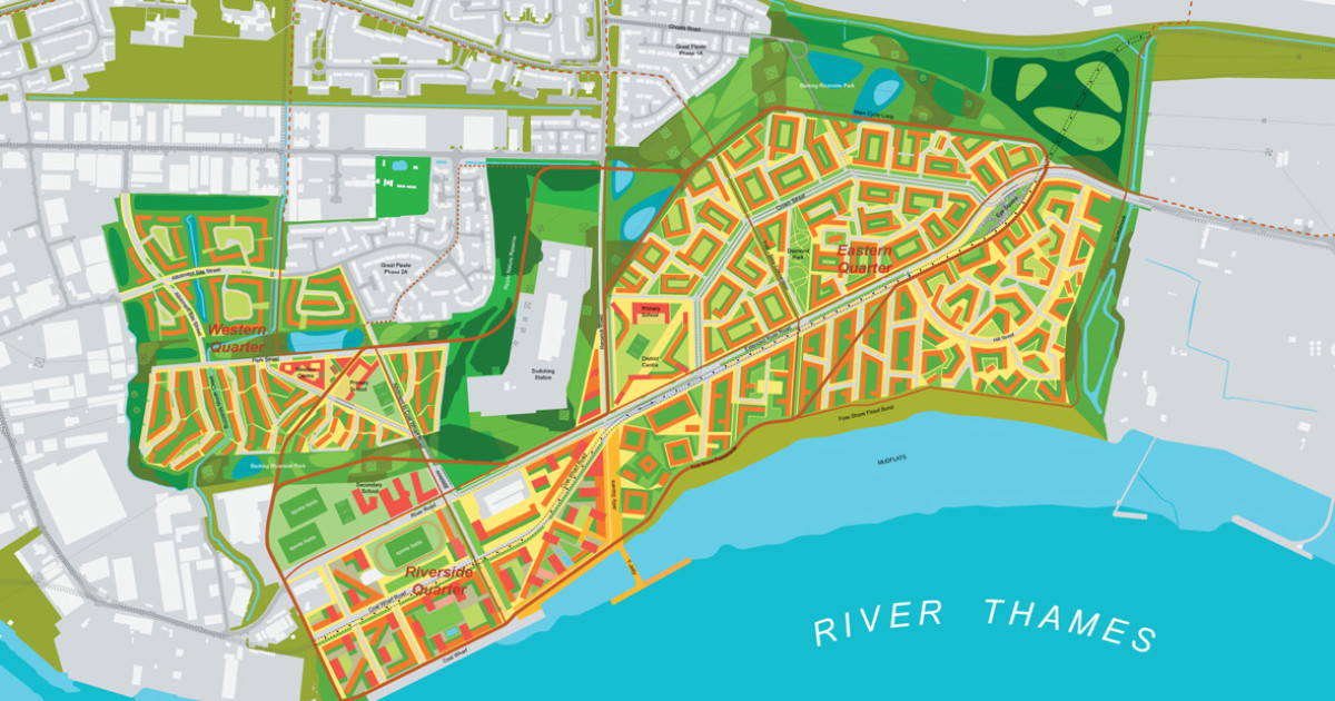 Barking Riverside - Karres en Brands